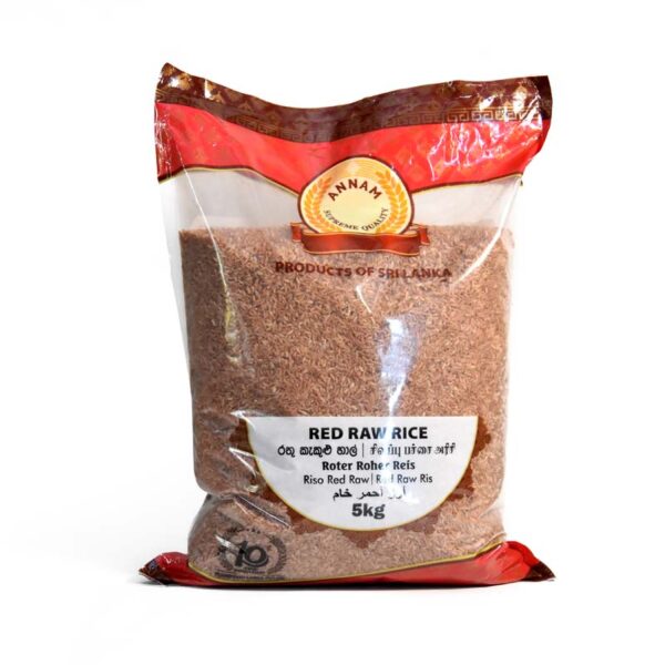 Red Raw Rice | 5kg - Transfood Lanka
